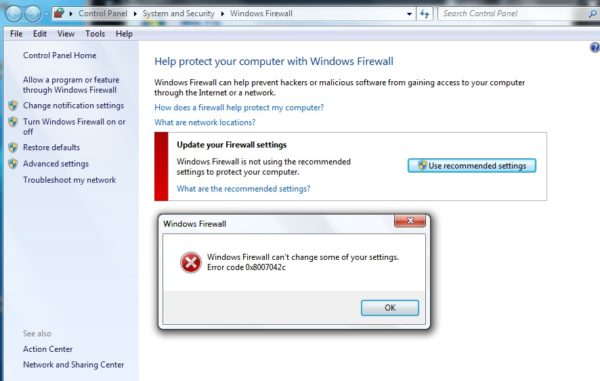 Error Code 0x8007042c – Windows Update and Windows Firewall Error ...