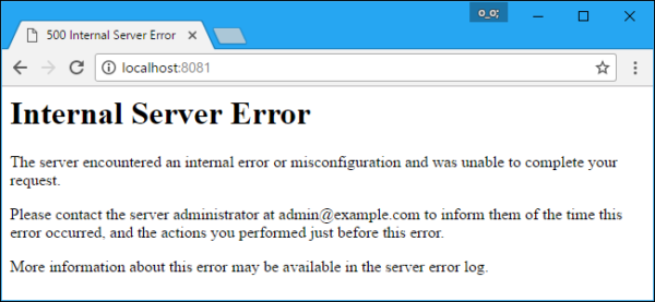Fix 500 Internal Server Error – Earth's Lab