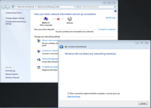 Windows did not detect any networking hardware – Fixed – Earth's Lab