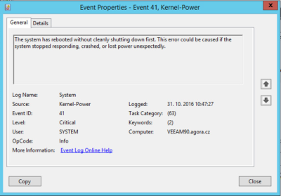 Kernel Power 41 Error – Earth's Lab