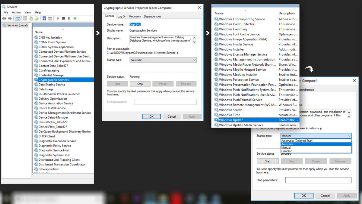 Fix Windows Update Service not Running – Earth's Lab